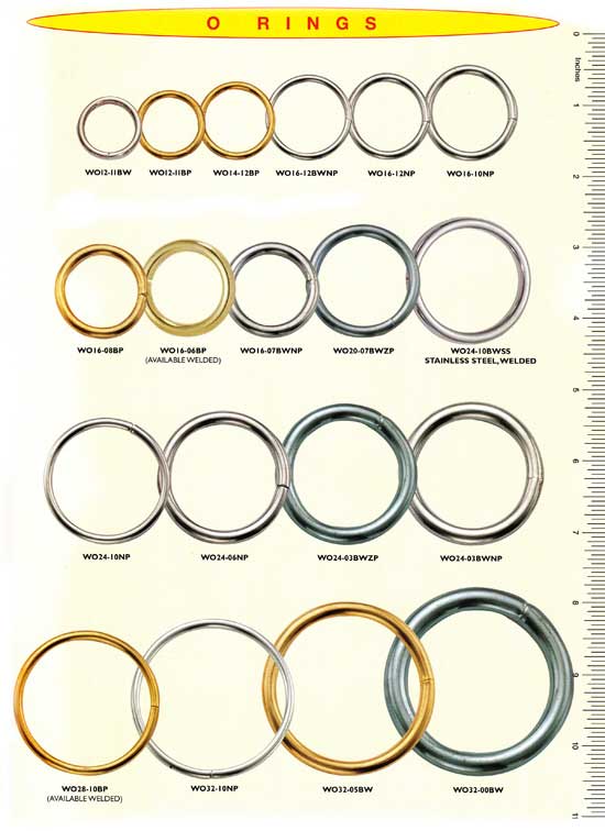 California Webbing Mills Inc. | O-Rings